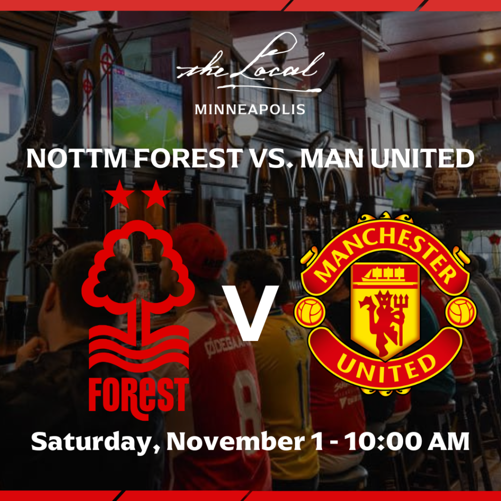 Nottingham Forest Vs. Manchester United Premier League Watch Party ...