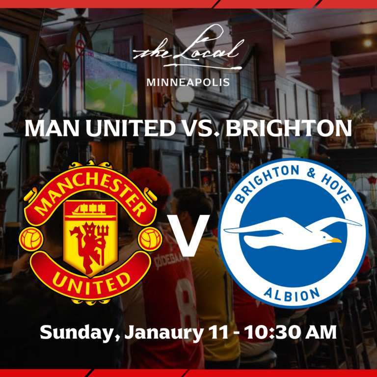 Manchester United Vs. Brighton FA Cup Watch Party - Sunday, January 11 ...